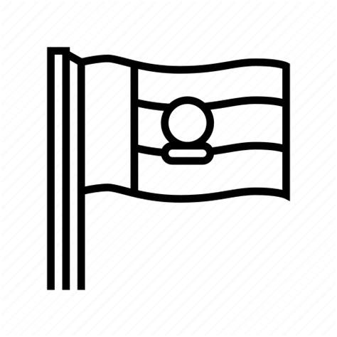 Map Flag Start Web Pennant Banner Location Icon Download On