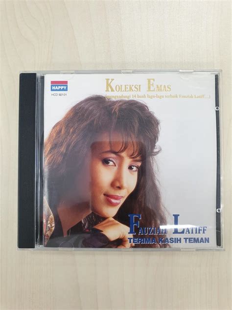 Cd Fauziah Latiff Koleksi Emas Terima Kasih Teman Hobbies And Toys Music And Media Cds And Dvds