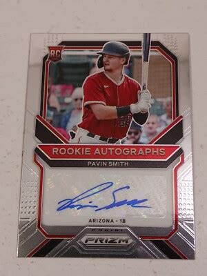 Pavin Smith Arizona Diamondbacks 2021 Panini Prizm Certified Autograph