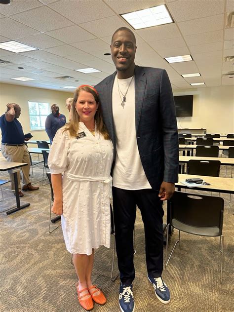 Honored To Meet Coach Larry Vickers—au Womens Basketball Just Got Even