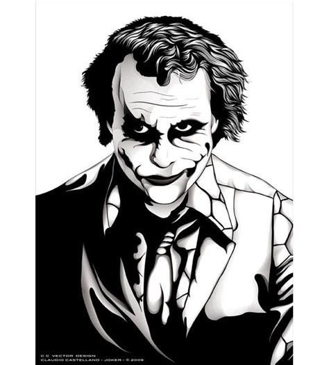 Joker Drawing Black At Phyllis Lee Blog