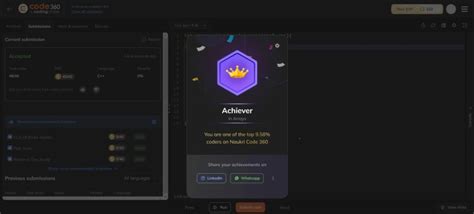 vipin bhati on linkedin codingjourney achievement array 100daysofcode continuinglearning