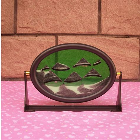 Round Floating Sand Timer Visual Sandglass 3d Dyna Vicedeal