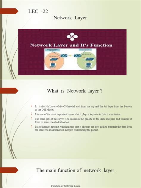 Network Layer Pdf Ip Address Computer Network