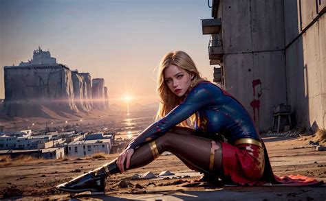 Supergirl Tough Fight By Deviantgals On Deviantart