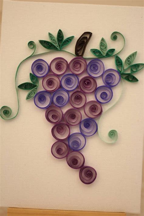 Piquants Raisins Etsy Canada Quilling Designs Quilling Techniques