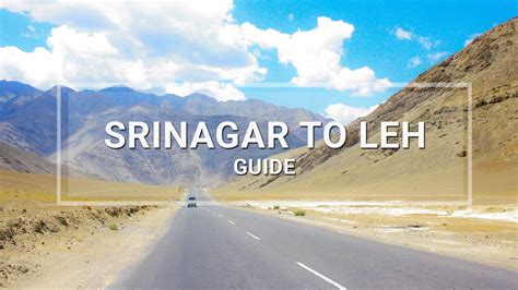 Srinagar To Leh Ladakh Guide Srinagar To Leh Ladakh Road Trip Complete Information Leh