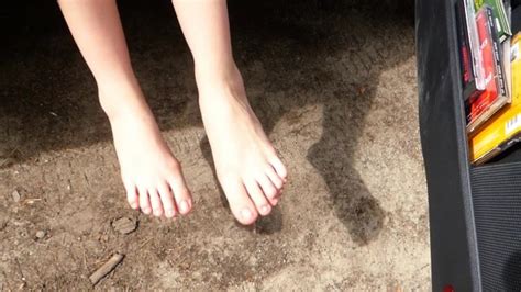 Car And Feet German Foot Fetish