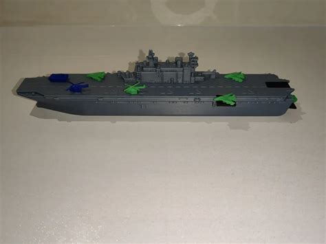 Tarawa Class Amphibious Assault Ship Assembly Version Free 3d Print Model Makerworld
