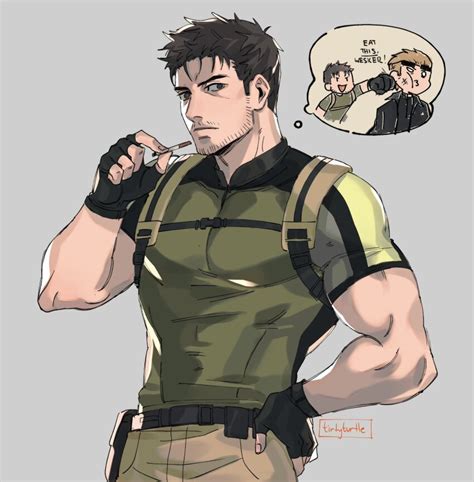 Tirtyturtle Albert Wesker Chris Redfield Resident Evil Resident