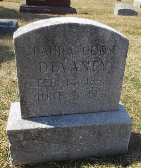 Laura A Cody Devaney 1863 1937 Memorial Find A Grave
