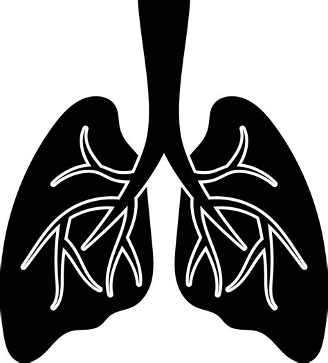 Simple Human Lungs Medical Icon 21426269 Vector Art At Vecteezy