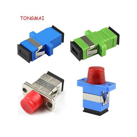 Lc Simplex Single Mode Plastic Fiber Optic Adapter For Telecom Ftth