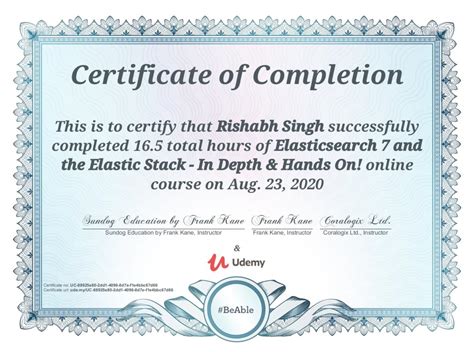 Rishabh Singh On Linkedin Elasticsearch Elasticstack Elasticcloud Udemy