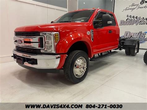 2019 Ford F550 Extended Quad Cab Diesel Or Cab Chassis Hotshot Hauler