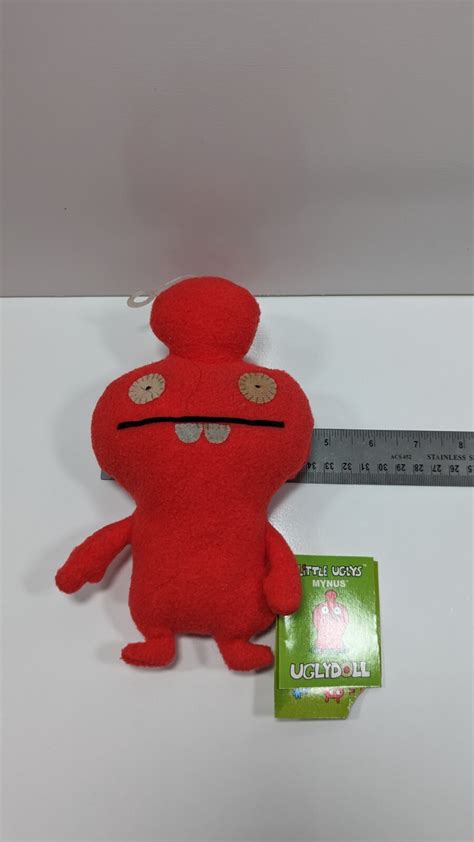 Uglydoll Little Uglys Mynus Plush Red Stuffed Ugly Doll Uglydolls For