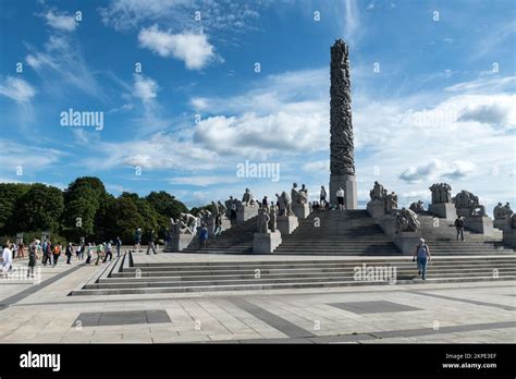 Sculpture Park In The Frogner Park With More Than 200 Sculptures By Gustav Vigeland Oslo