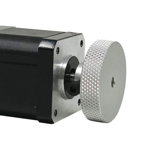 Aluminum Hand Wheel For Nema 17 Dual Shaft Stepper Motor
