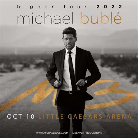 Michael Bublé Announces Higher Tour” At Little Caesars Arena October