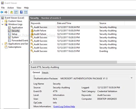Understating Guide Of Windows Security Policies And Event Viewer Hacking Articles