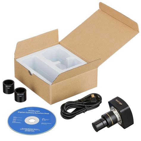 Amscope Mu500 Digital Enabled Camera With Computer Connected Usb 20 C