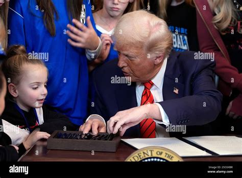 President Donald Trump Signs An Executive Order Barring Transgender