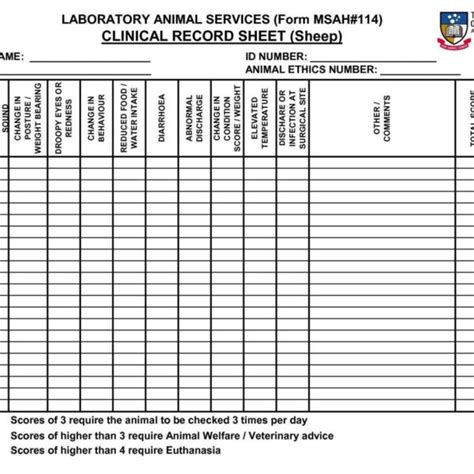 Sheep Record Keeping Spreadsheet Intended For Farm Record Keeping Forms