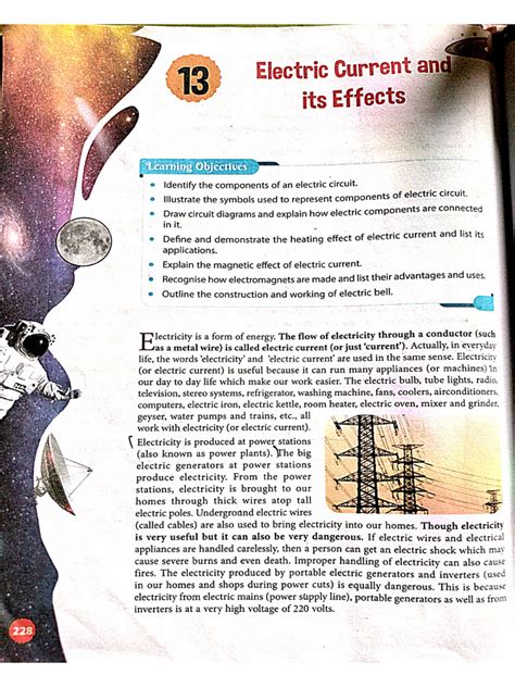 Electric Current And Its Effect Class 7 Cbse Pdf