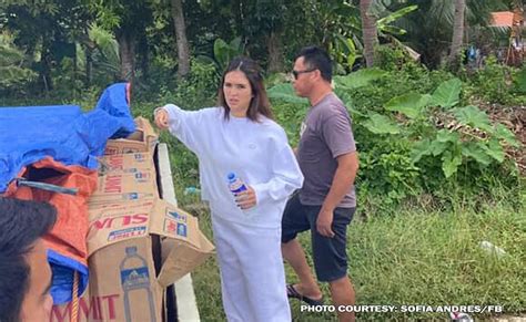 Sofia Andres Namahagi Ng Tulong Sa Mga Biktima Ng Lindol Sa Cebu