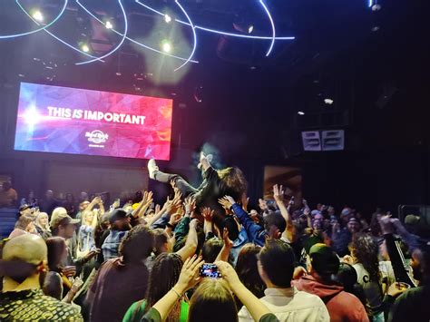 Uncle Blazer Crowd Surfing At The Atlantic City Show After Party R