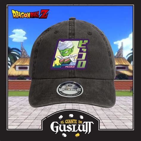 Gorra Dragon Ball Z Chibi Piccolo” Gris Vintage El Guante De Guslutt