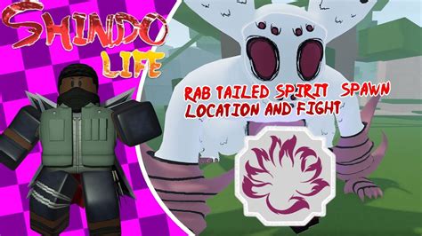 Shindo Life Rab Rabbit Tailed Spirit Spawn Location And Fight