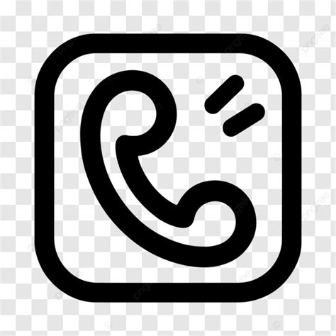 Call Icon For Communication Systems Voice Messaging Apps Digital Telephony And Customer Service