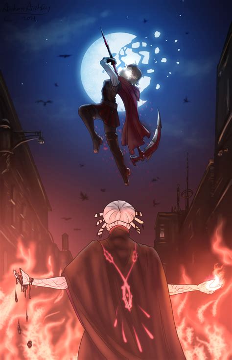 Ruby And Salem AutumnArchfey R RWBY