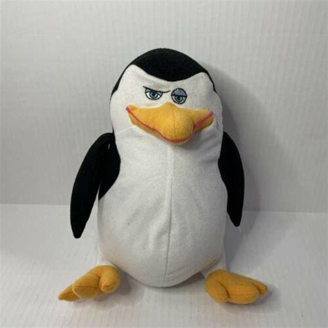 Penguins Of Madagascar Plush Nickelodeon Stuffed Animal Skipper