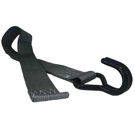 860mm X 44mm Strap With J Hook Pvc Coated Silverback