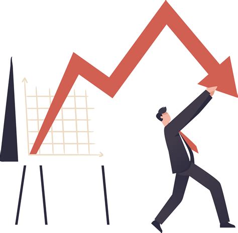 Business Presentation Businessman Investor Push Arrow Graph And Chart