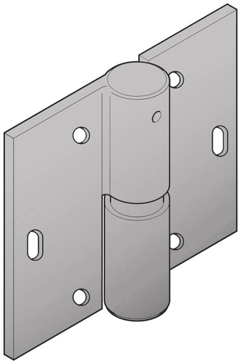 Elgate Vhssbg5 Galvanised Steel Bolt On Hinges Gate And Fence Hardware Wa