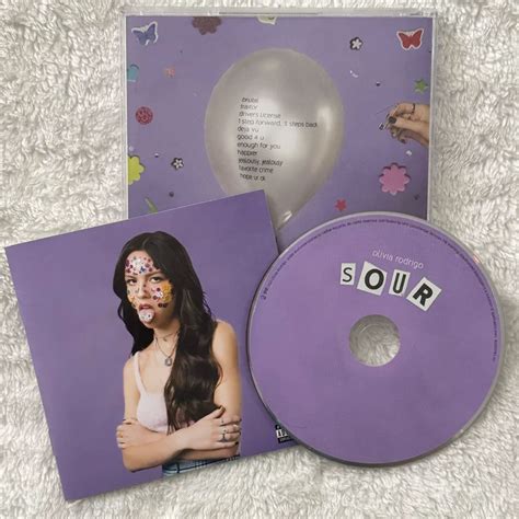 Sour By Olivia Rodrigo Cd Vinyl Aesthetic Vinyl Cd Vinyl Music
