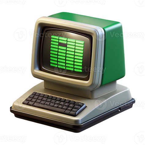 Beautiful Creative Elegant Minimalist A Vintage Computer Terminal Beautiful Creative Elegant Minimalist A Vintage Computer Terminal
