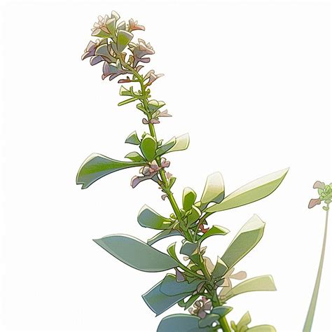 Flower Of A Plant With A Small Stem Background Flower Lucky Many