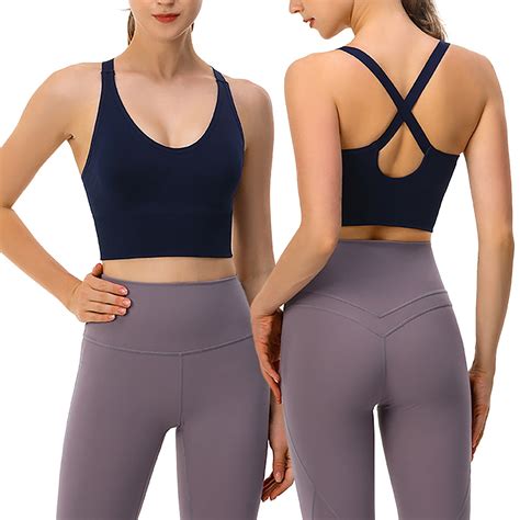 Ramiter Lingerie For Women Bras For Women Longline Sports Bra High