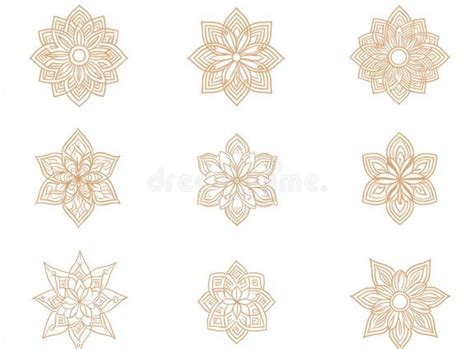 A Set Of Elegant Modern Frames With An Eastern Theme Offering Areas