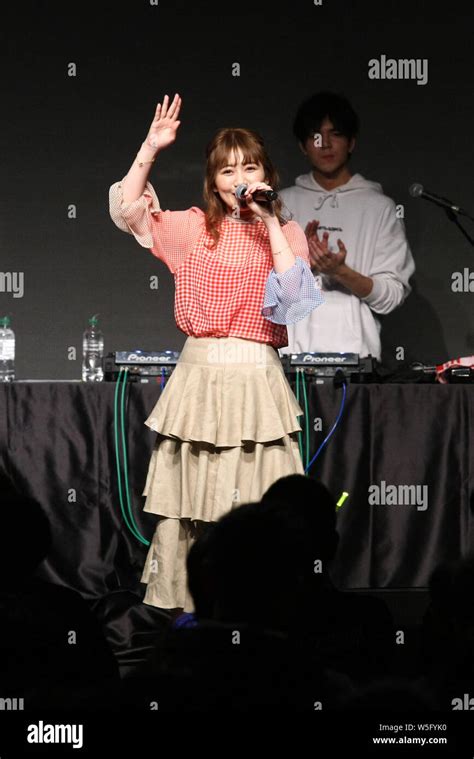 Japanese Singer Songwriter Maco Performs During The Best Love Maco Tour 2019 In Asia Concert