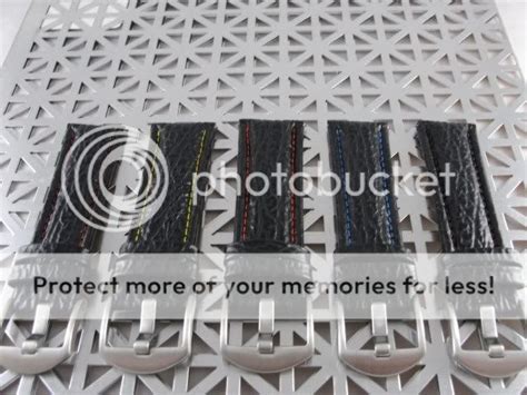 New Sharkskin Pattern Straps With Colored Stitching Watchuseek Watch