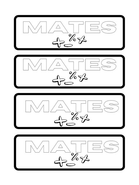 Colorful Cute Fun Back To School Folder Label Pdf