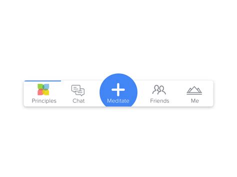 Tab Bar Icons App Design Icon Design Navigation Bar Mobile Ui Principles Andrew Tab Menu