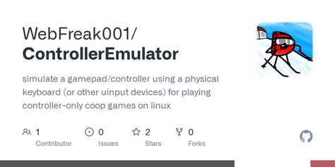 Github Webfreak001controlleremulator Simulate A Gamepadcontroller