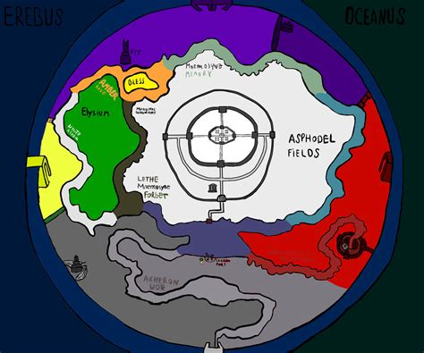 Hades Underworld Map By Micha Salamon On Deviantart