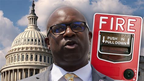 Rep Jamaal Bowman Pulls Capitol Hill Fire Alarm Amid Spending Bill Vote